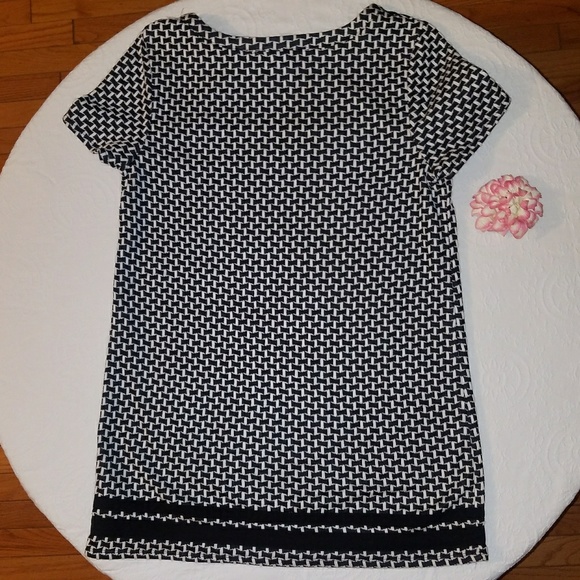 Anthropologie | Dresses | Postage Stamp Herringbone Print Minidress ...